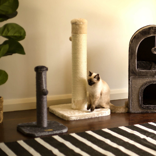 Kazoo Cat Scratching Post with Toy | Temple & Webster