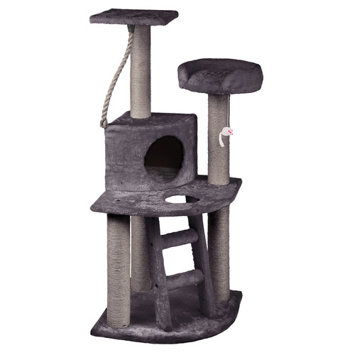 120cm 3 Tier Cat Tree | Temple & Webster