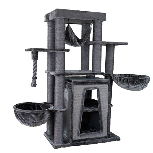 Kazoo 156cm Kitty Cubby Cat Tree | Temple & Webster