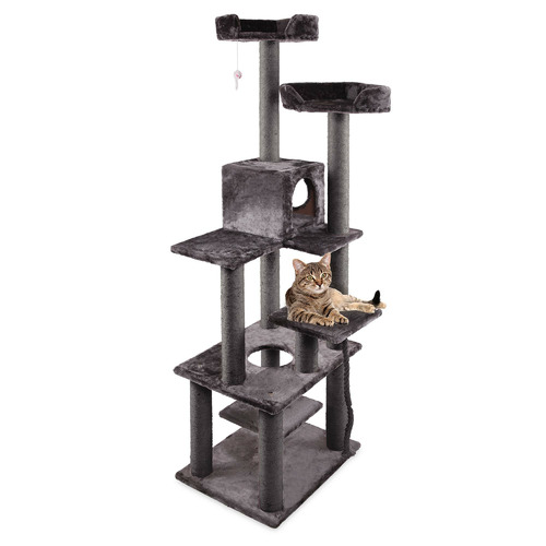 158cm 7 Tier Cat Tree | Temple & Webster
