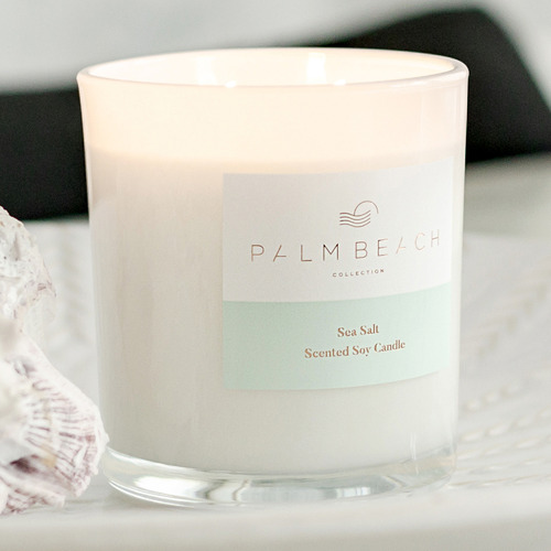 420g Sea Salt Soy Candle | Temple & Webster