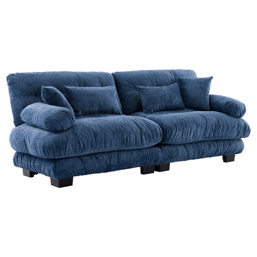 Cassington_Home Rizalino 3 Seater Chenille Modular Sofa | Temple & Webster