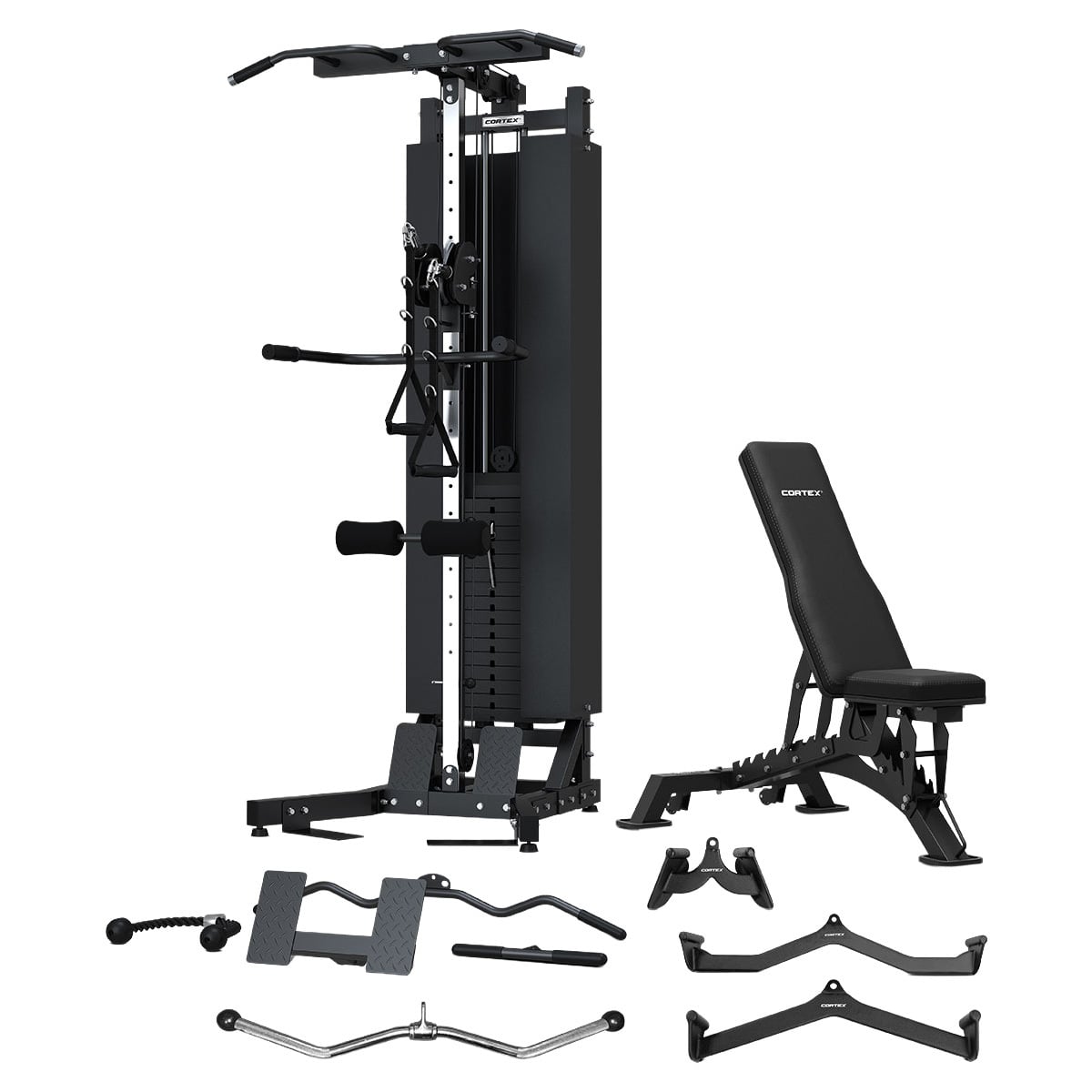 Harstein FT-12 Pro Pull-Down and Row Station with Bench Set | Temple ...