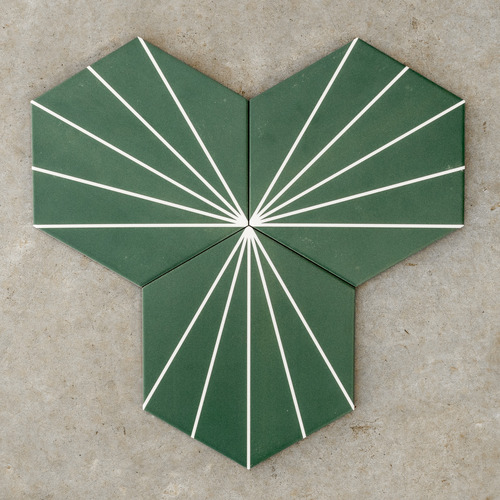 Astoria Matt Hexagon Ceramic Tile | Temple & Webster