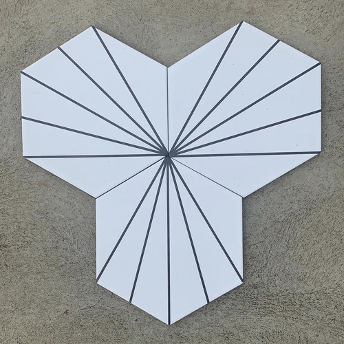 Astoria Matt Hexagon Ceramic Tile | Temple & Webster