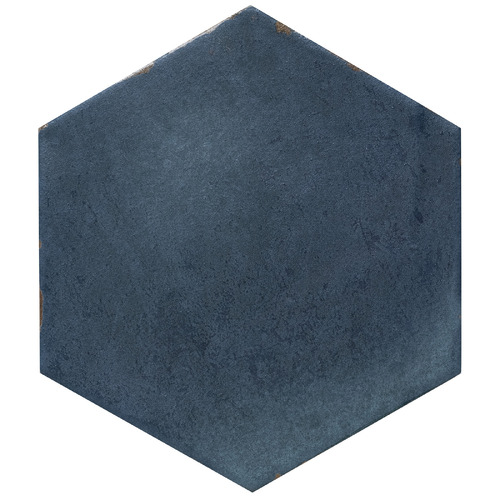 CoveTiles Hexagon Matt Tile Blue Swatch | Temple & Webster