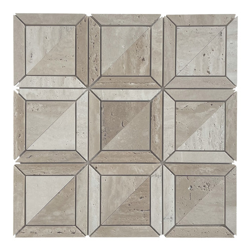 Naima Beige Tile Sample | Temple & Webster