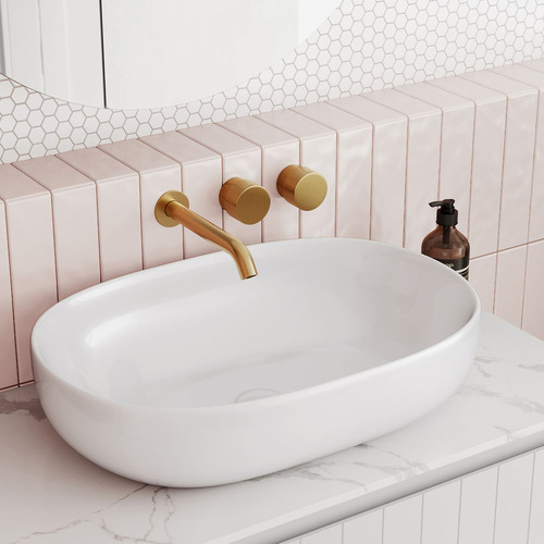 Stella Pink Subway Ceramic Tile | Temple & Webster