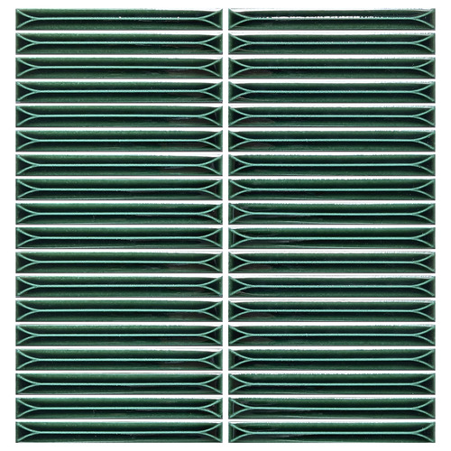 Akira Jade Kit Kat Porcelain Mosaic Tile | Temple & Webster