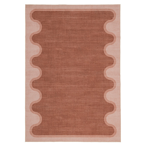 DaisieRugStudio Pink Pierre Machine Washable Rug | Temple & Webster