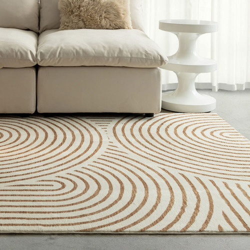 DaisieRugStudio Cream Alure Machine Washable Rug | Temple & Webster