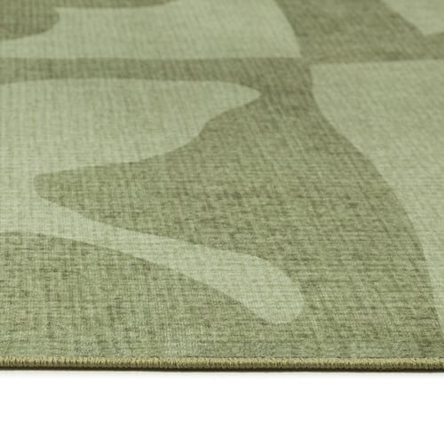 DaisieRugStudio Green Culver Machine Washable Rug | Temple & Webster