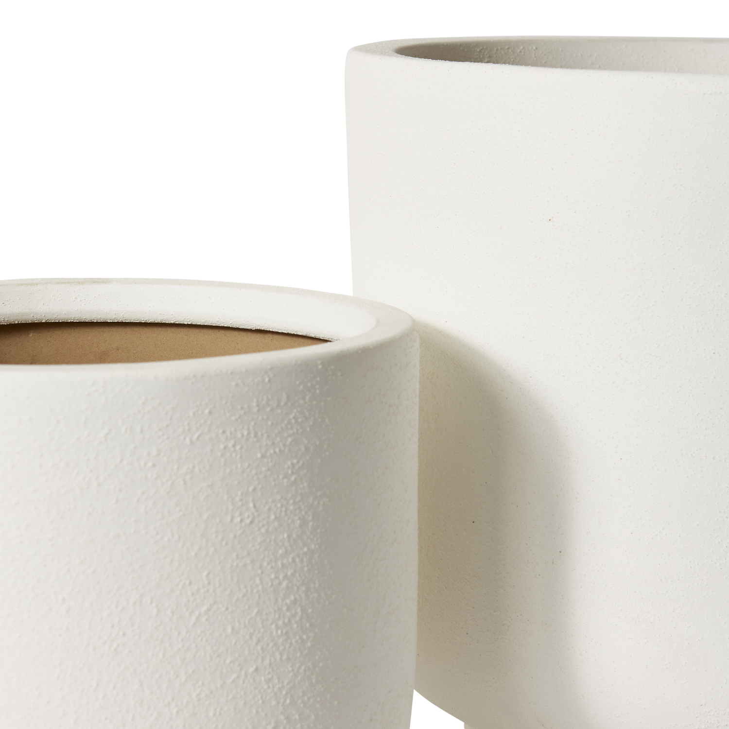 3 Piece Julane Ceramic Planter Set | Temple & Webster