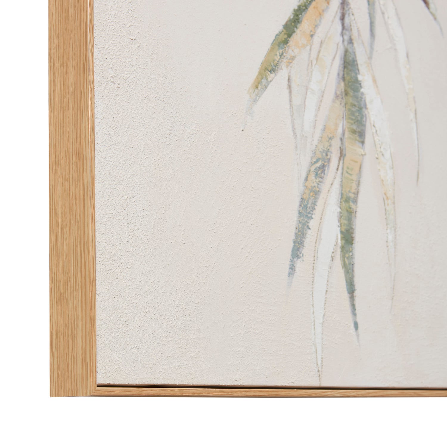 Willow Hand Painted Framed Canvas Wall Art | Temple & Webster