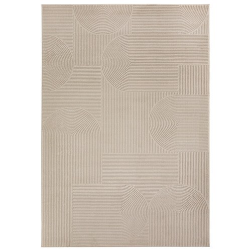 DarrenPalmer Linen Raking Rug | Temple & Webster