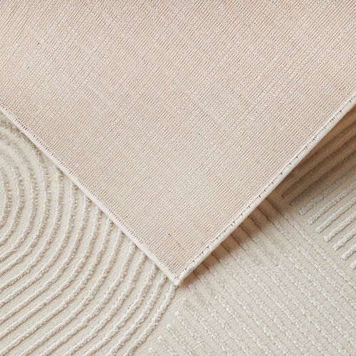 DarrenPalmer Linen Raking Rug | Temple & Webster
