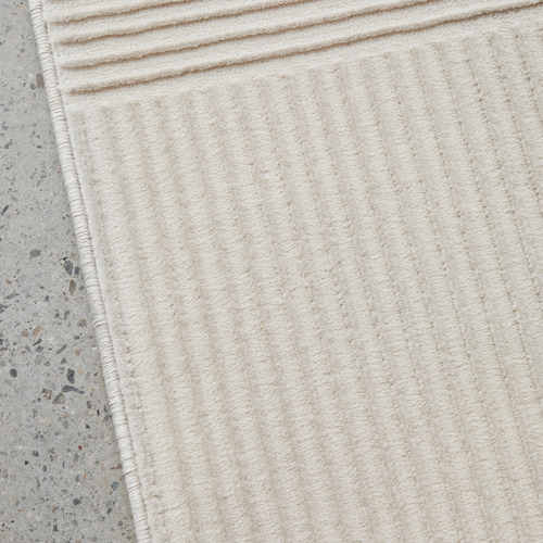 DarrenPalmer Linen Raking Rug | Temple & Webster