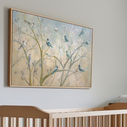 Spring Gathering Canvas Wall Art | Temple & Webster