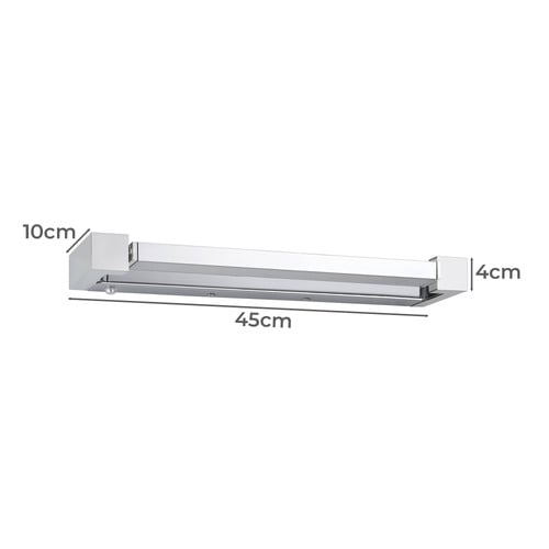 Gemiliana Steel 10W LED Vanity Light | Temple & Webster
