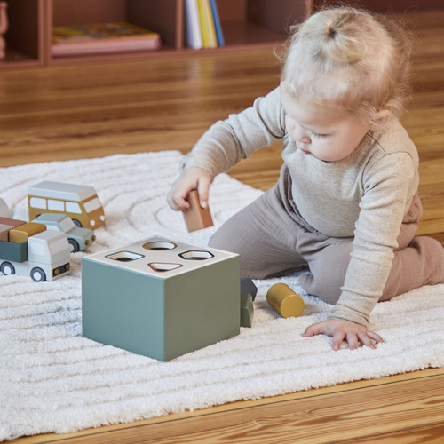 Flexa 9 Piece Shape Sorting Box Set | Temple & Webster