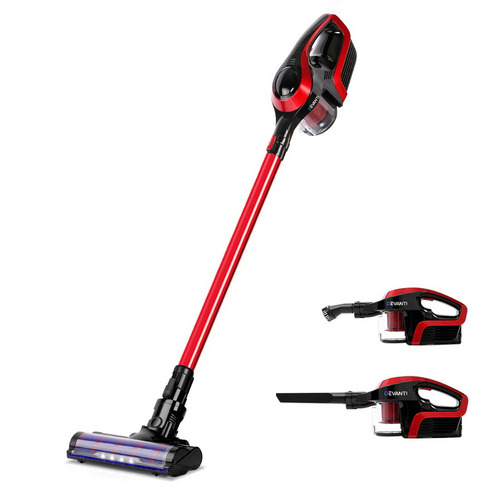 Devanti 124cm Hand-Held Vacuum Cleaner with LED | Temple & Webster