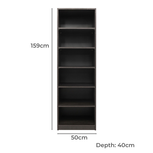 European_Cabinetry Geneva 6 Shelf Wardrobe | Temple & Webster