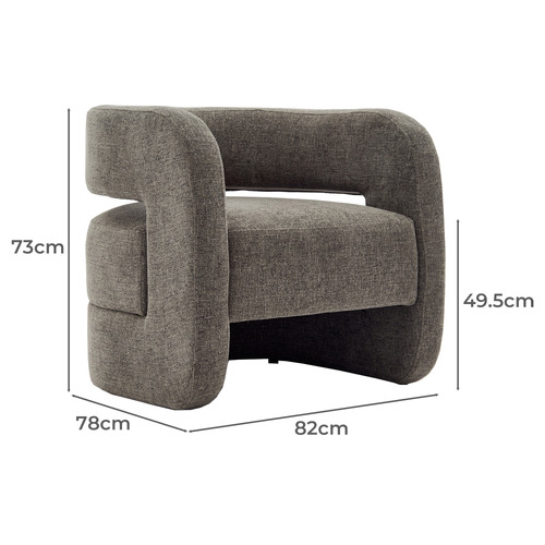 ElmbankFurniture Alva Accent Chair | Temple & Webster