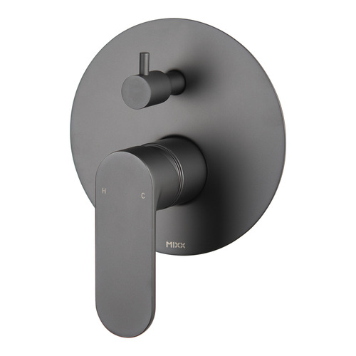Saffron Shower/Bath Wall Mixer Diverter | Temple & Webster