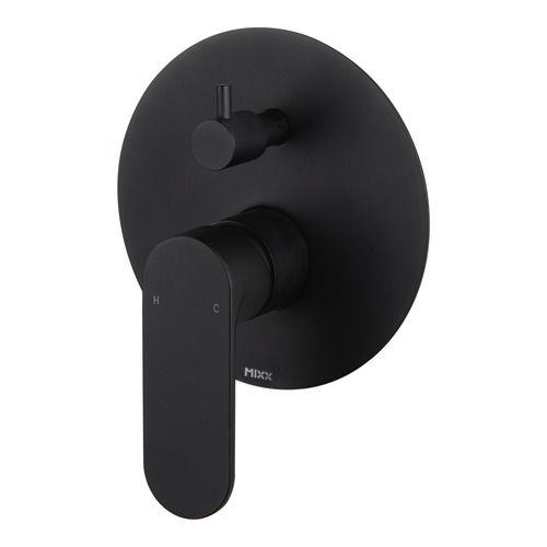 Saffron Shower/Bath Wall Mixer Diverter | Temple & Webster