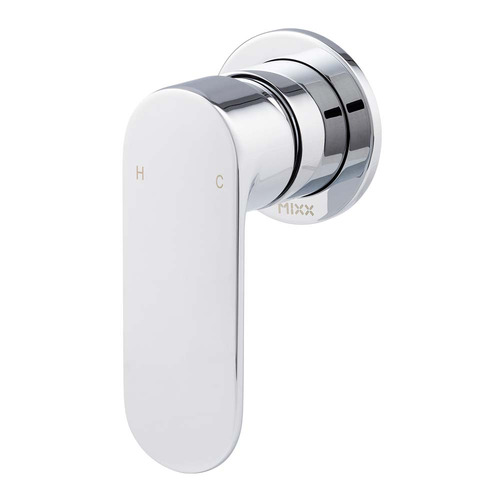 Saffron 126mm Shower/Bath Wall Mixer | Temple & Webster