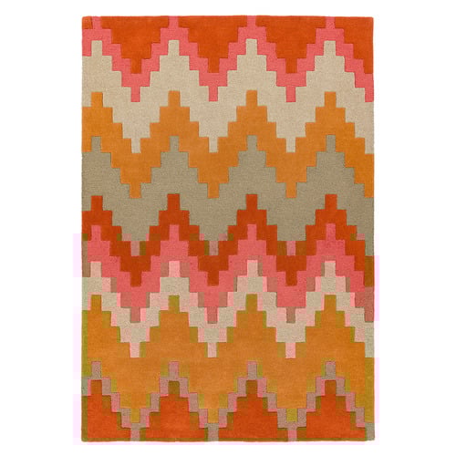 Sienna Cuzzo Hand-Tufted Wool Rug | Temple & Webster