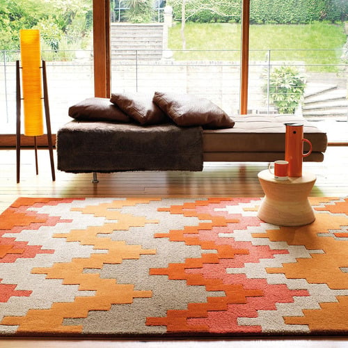 Sienna Cuzzo Hand-Tufted Wool Rug | Temple & Webster