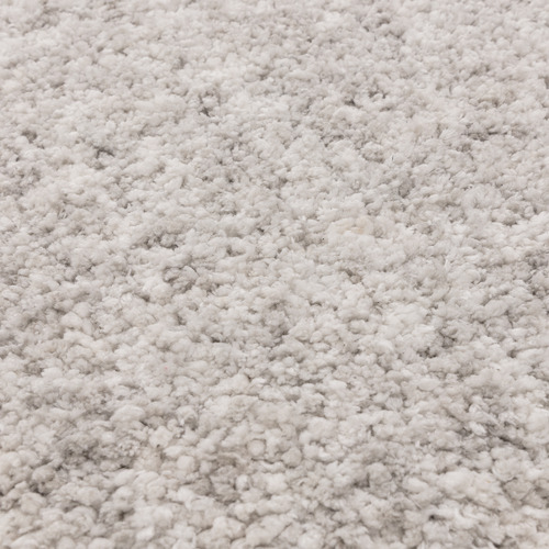 Silver Barnaby Hand-Woven Microfibre Rug | Temple & Webster