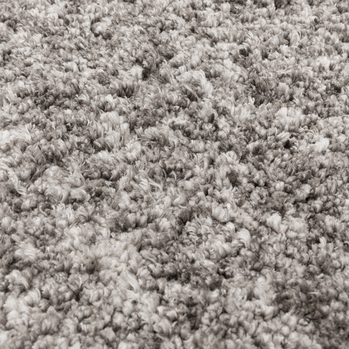 Grey Barnaby Hand-Woven Microfibre Rug | Temple & Webster