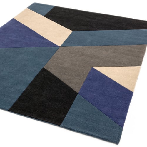 Reef Big Geo Hand-Tufted Wool Rug | Temple & Webster