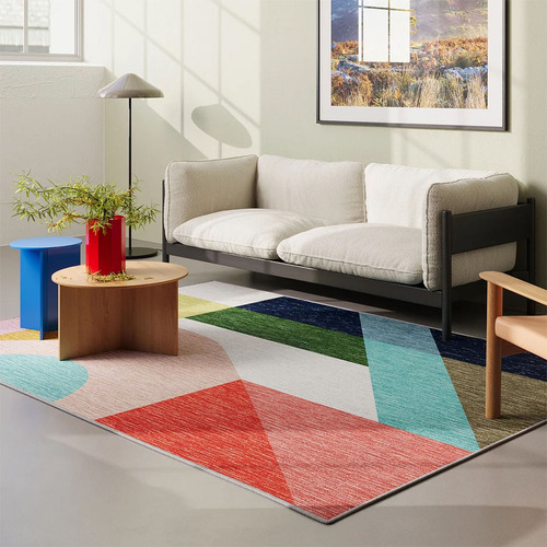 Watermelon View Machine Washable Rug | Temple & Webster