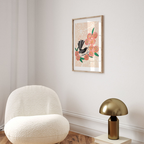 Darling Art Djidi Djidi Dreaming Framed Paper Print Wall Art | Temple ...