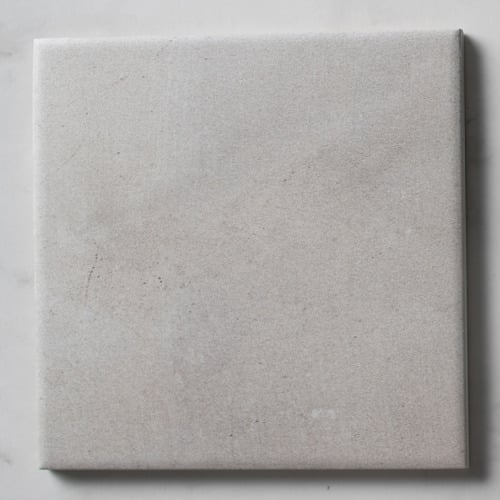 Elisha Matt Gardenia White Square Porcelain Tile | Temple & Webster