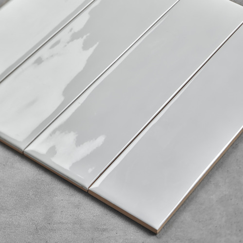 Maia Gloss White Subway Ceramic Tile | Temple & Webster