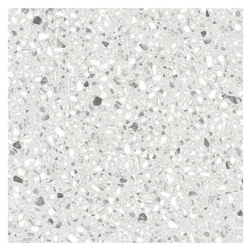 Lorenzo 300 x 300mm Matt Grey Terrazzo Look Porcelain Tile | Temple ...