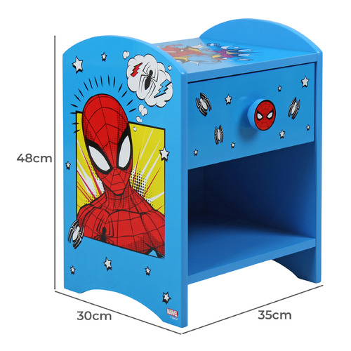 DisneyHome Disney Home Kids' Marvel Spider-Man Bedside Table | Temple ...