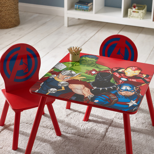 DisneyHome Disney Home Kids' Marvel Avengers Table & Chairs Set ...