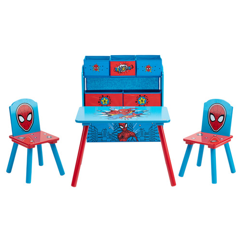 DisneyHome Disney Home Kids' Marvel Spider-Man Table, Chairs & Toy ...