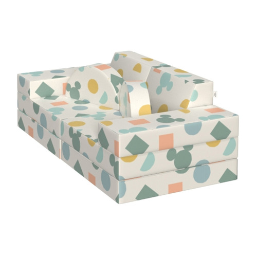 DisneyHome Disney Home 14 Piece Kids' Mickey Mouse Modular Play Sofa ...