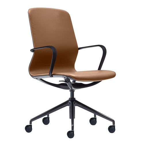 Meta Leather Task Chair | Temple & Webster
