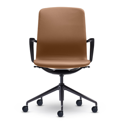 Meta Leather Task Chair | Temple & Webster
