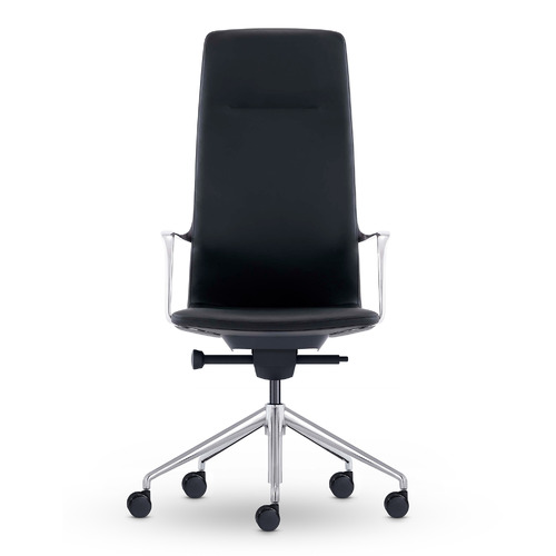 Million High Back Leather Executive Chair | Temple & Webster