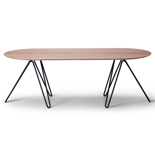 Sena Oak Wood Long Table | Temple & Webster
