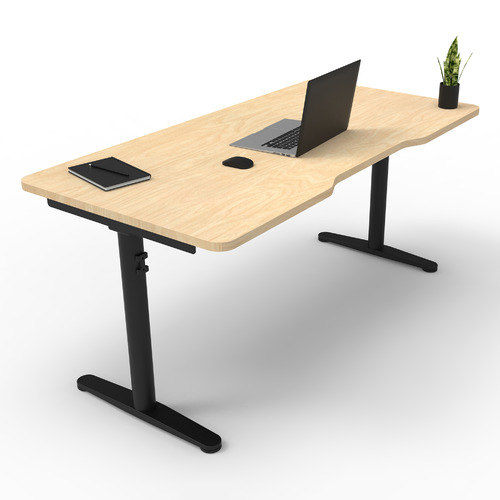 Herschel Round Computer Desk | Temple & Webster