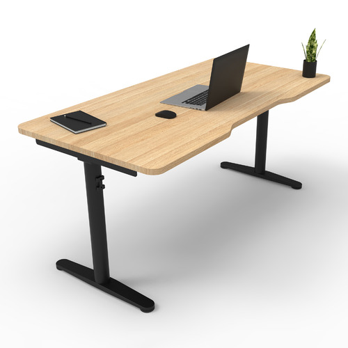 Herschel Round Computer Desk | Temple & Webster